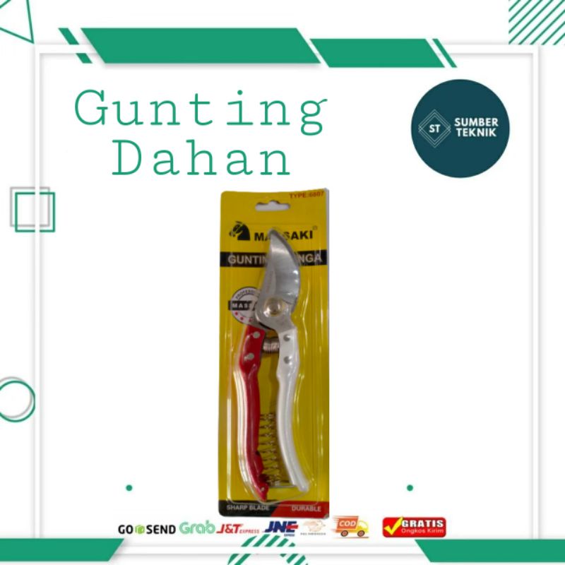 Jual Gunting Dahan Ranting Tanaman Massaki / Gunting Serbaguna ...