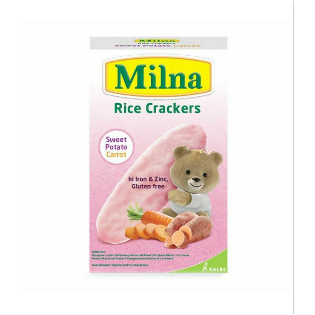 Jual homimart I Milna Rice Cracker / Milna Rice Crackers / mpasi ...