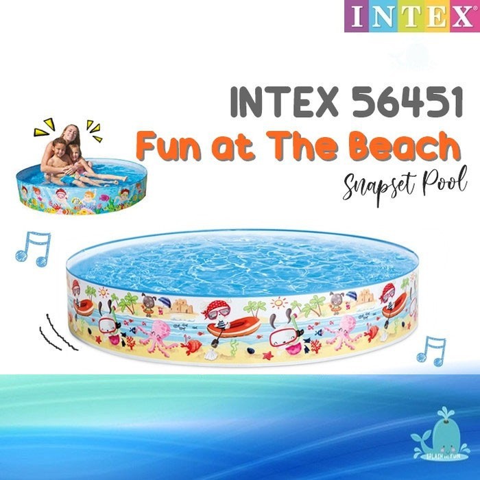 Jual com KOLAM RENANG ANAK TANPA POMPA INTEX 56451 UK 152 x 25 CM ...