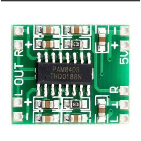 Jual Kit Modul PAM 8403, pam 8403 v1 Mini 5V Digital Amplifier | Shopee ...