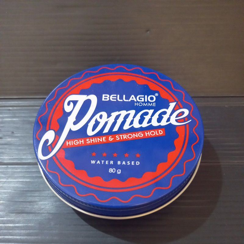 Jual Bellagio Home Pomade High Shine Strong Hold 80 g | Shopee Indonesia