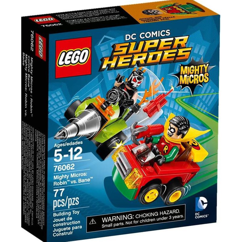 Jual LEGO 76062 - Super Heroes - Mighty Micros: Robin vs. Bane | Shopee ...