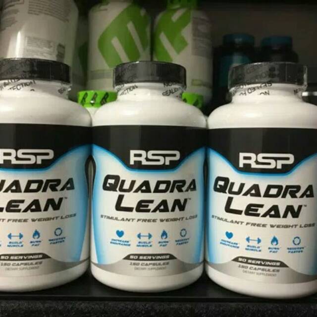 Jual RSP QUADRA LEAN 150 CAPS RSP QUADRA LEAN caps fat burner | Shopee ...