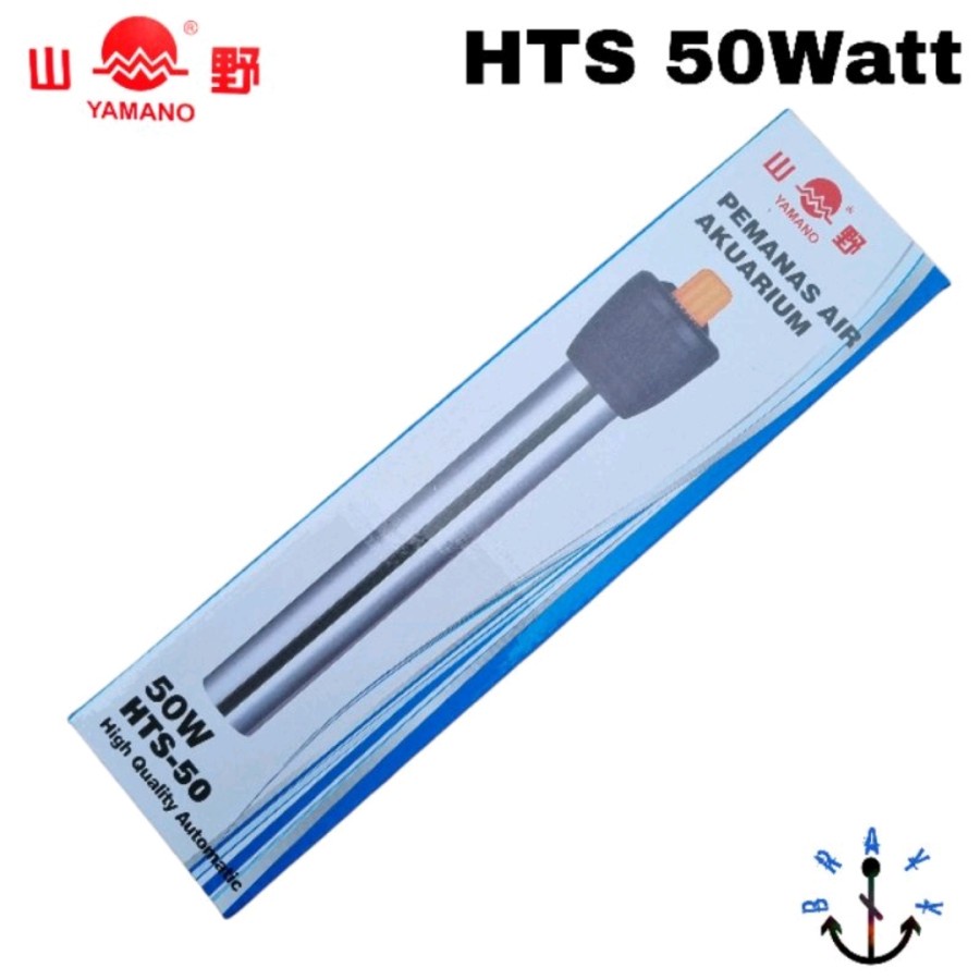 Jual Heater Aquarium (Ikan Hias) Yamano HTS-50 | Heater Stainless 50 Watt | Shopee Indonesia