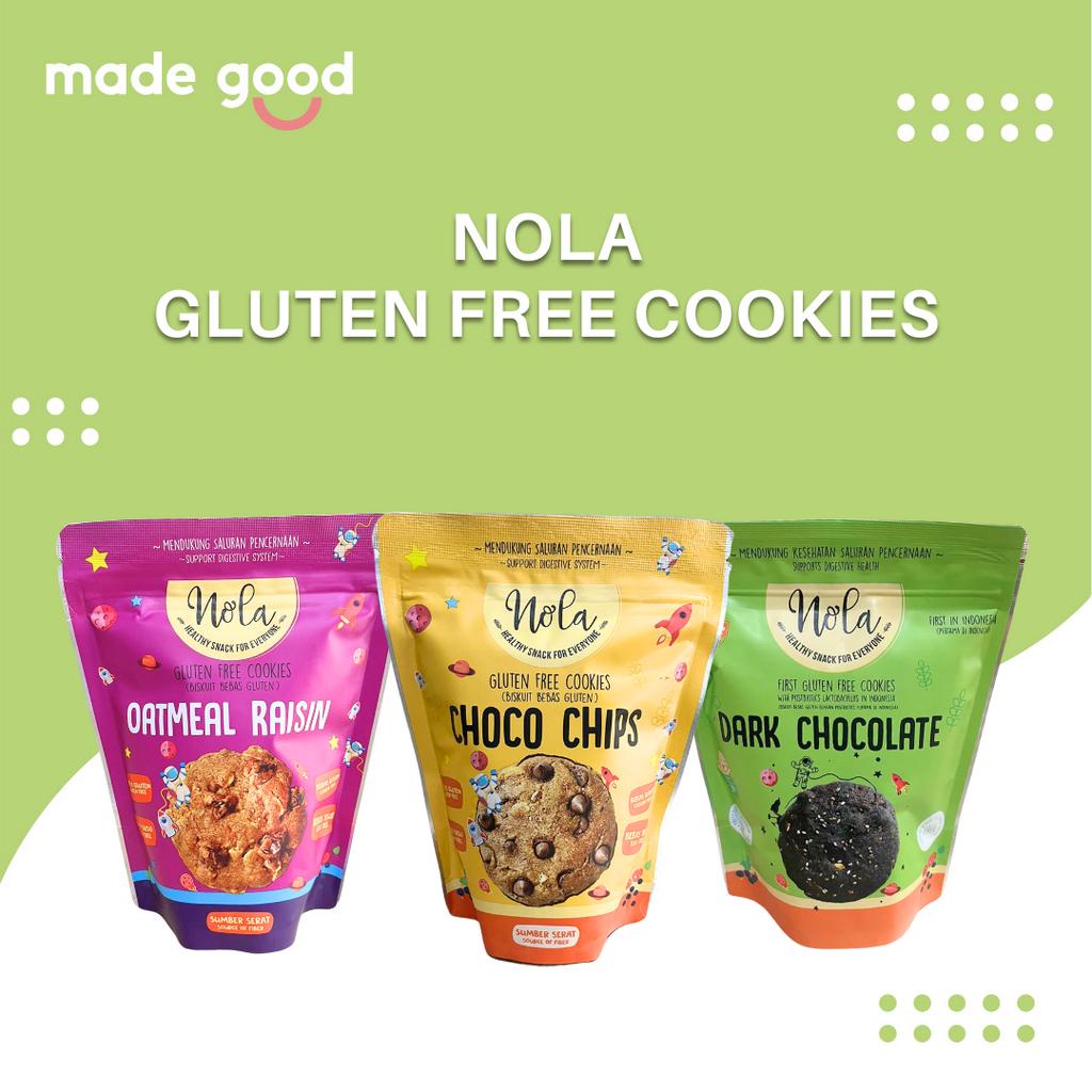 Jual Nola Gluten Free Cookies Sehat, Enak dan Crunchy | Shopee Indonesia