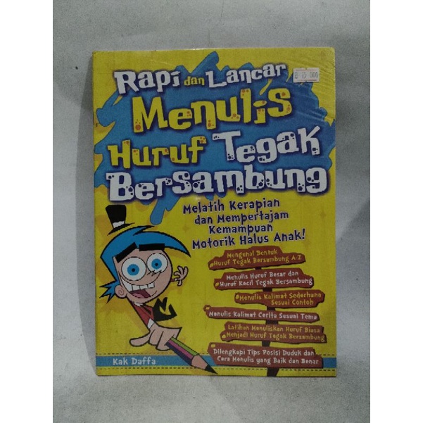 Jual Rapih dan Lancar Menulis Huruf Tegak Bersambung . t149 | Shopee ...