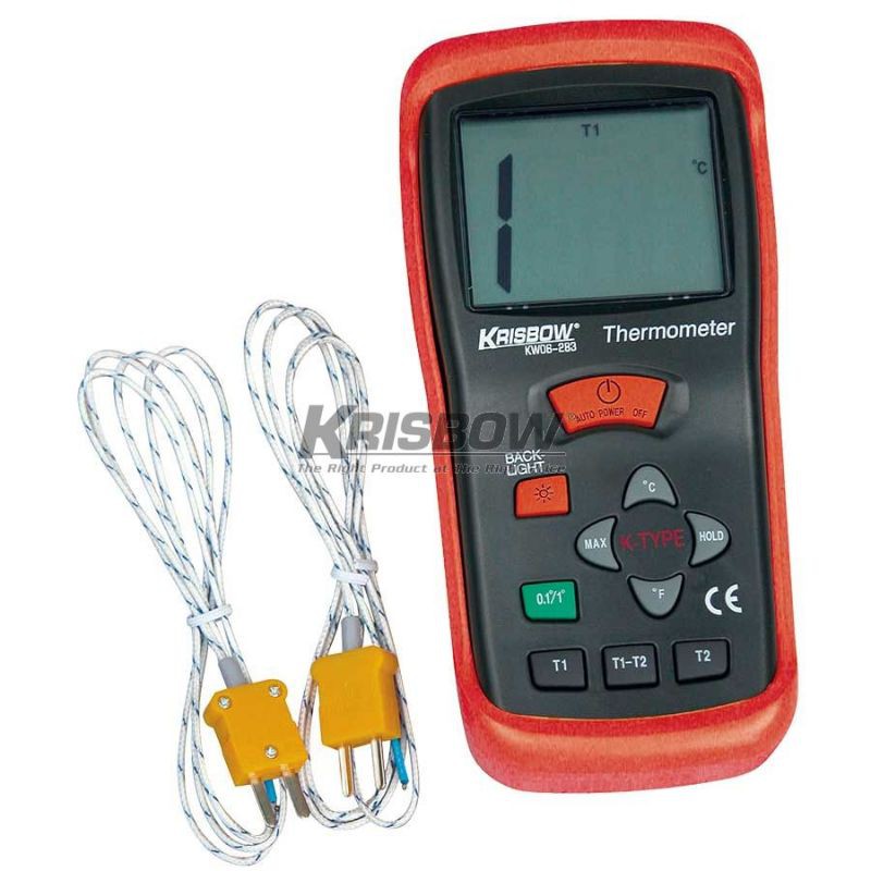 Jual Pengukur Suhu KRISBOW DIGITAL 2 PROBE -50 TO 1300C | Shopee Indonesia