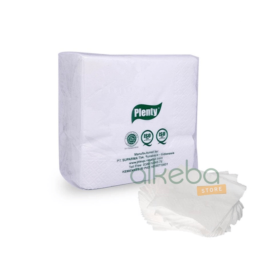 Jual Tissue Untuk Meja Plenty Dinner Napkin 50 sheets | Shopee Indonesia