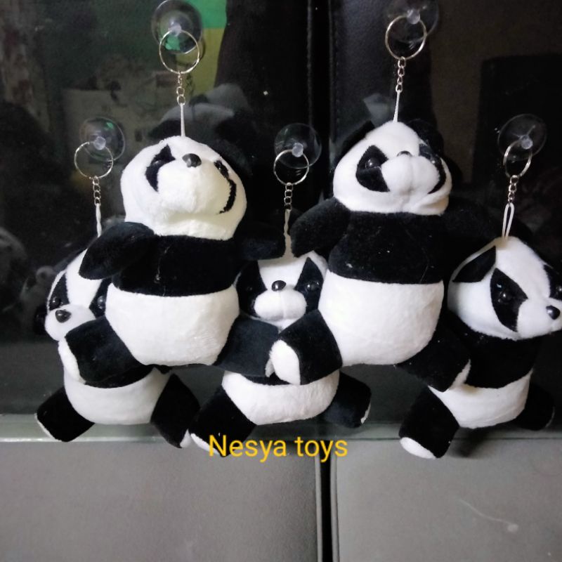 Jual Boneka panda lucu gantungan kaca mobil isi 5 biji | Shopee Indonesia