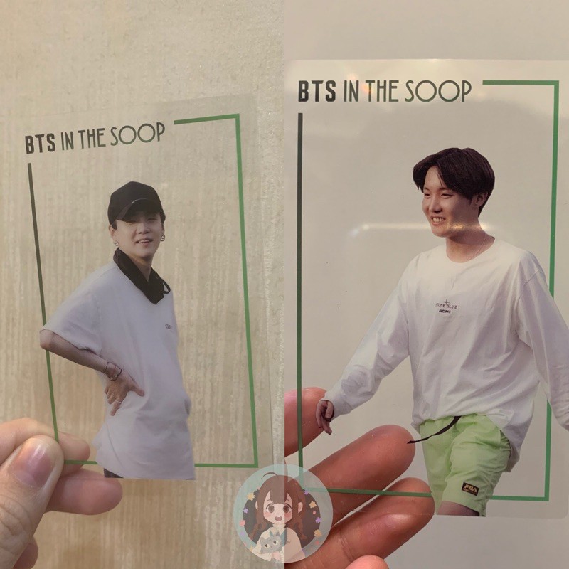 Jual BTS SUGA JHOPE - IN THE SOOP PHOTOCARD PC | Shopee Indonesia