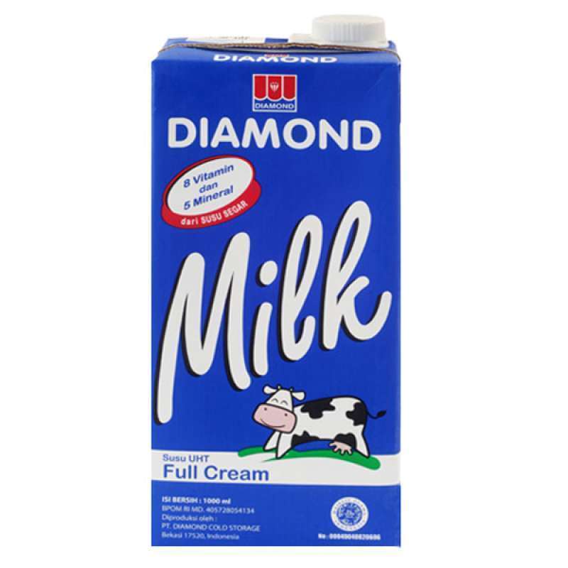 Jual Diamond Milk UHT Full Cream 1 Liter | Shopee Indonesia