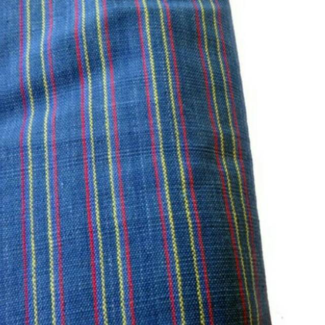 Jual Kain lurik motif biru | Shopee Indonesia