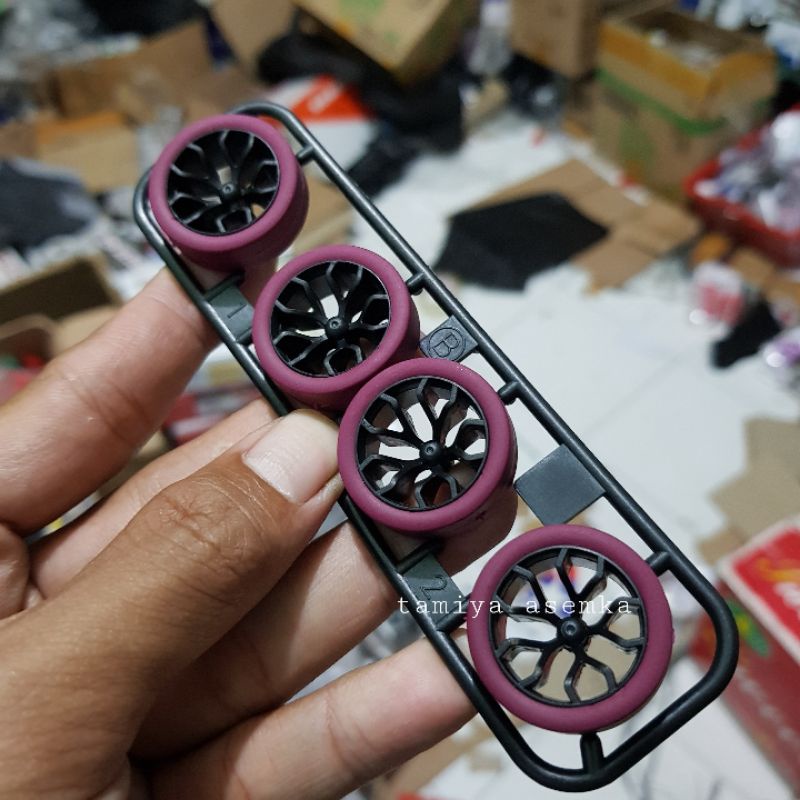 Jual REP TAMIYA BAN Y SPOKE CARBON + MAROON MEDIUM | Shopee Indonesia
