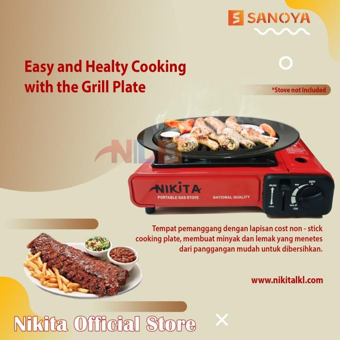 Jual Paket Barbeque Bbq Grill Set Kompor Portable Nikita + Bbq Grill ...