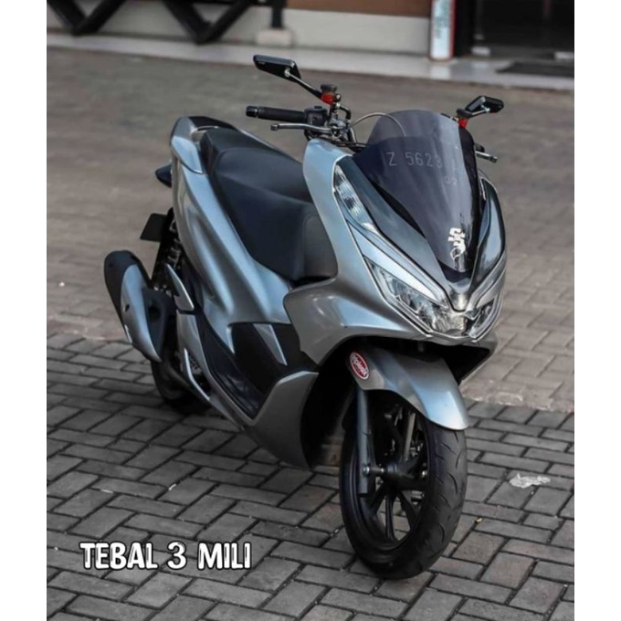 Jual WINDSHIELD VISOR PCX 150 LOKAL TYPE THAILAND STANDAR PCX TEBAL ...