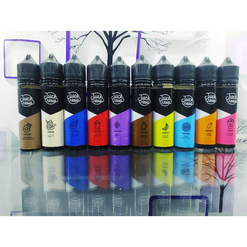 Jual Liquids 60MLNEW freebasee non nik varian JUI CE NESIA tanpa ...