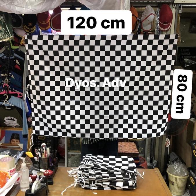 Jual bendera start finish 80x120 cm | Shopee Indonesia