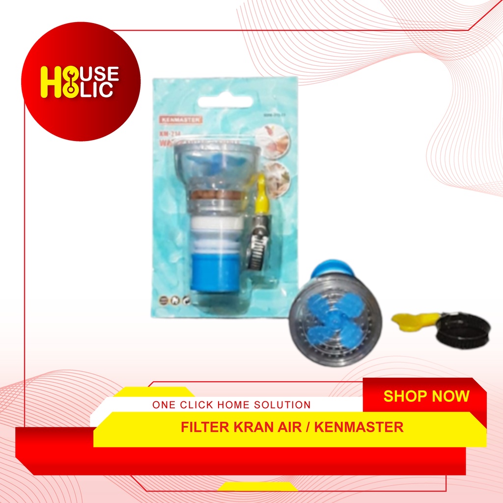 Jual Water Filter Kran Air Flexible KM-214 / Saringan Keran Air ...