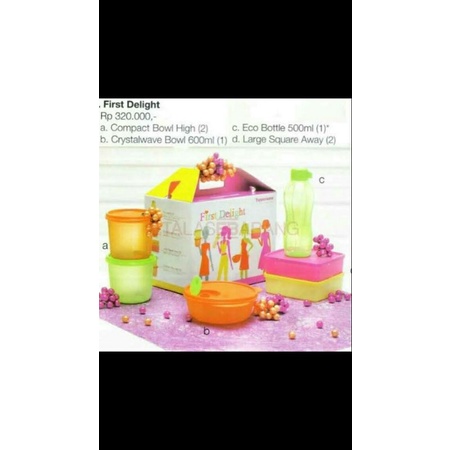 Jual Tupperware Modulare Carousel dan Firts Delight | Shopee Indonesia