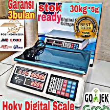 Jual Timbangan digital 30kg / Timbangan buah digital / timbangan ...