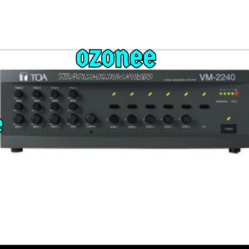 Jual AMPLI TOA VM 2240 ORIGINAL VM2240 SYSTEM MANAGEMENT AMPLIFIER 240 ...