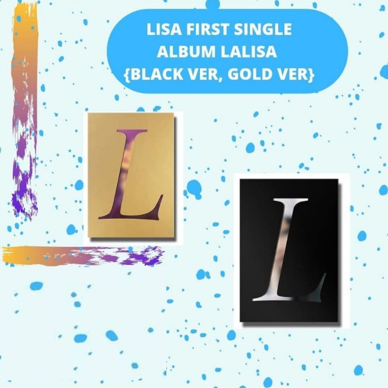Jual LISA - FIRST SINGLE ALBUM LALISA (BLACK VER, GOLD VER) | Shopee ...