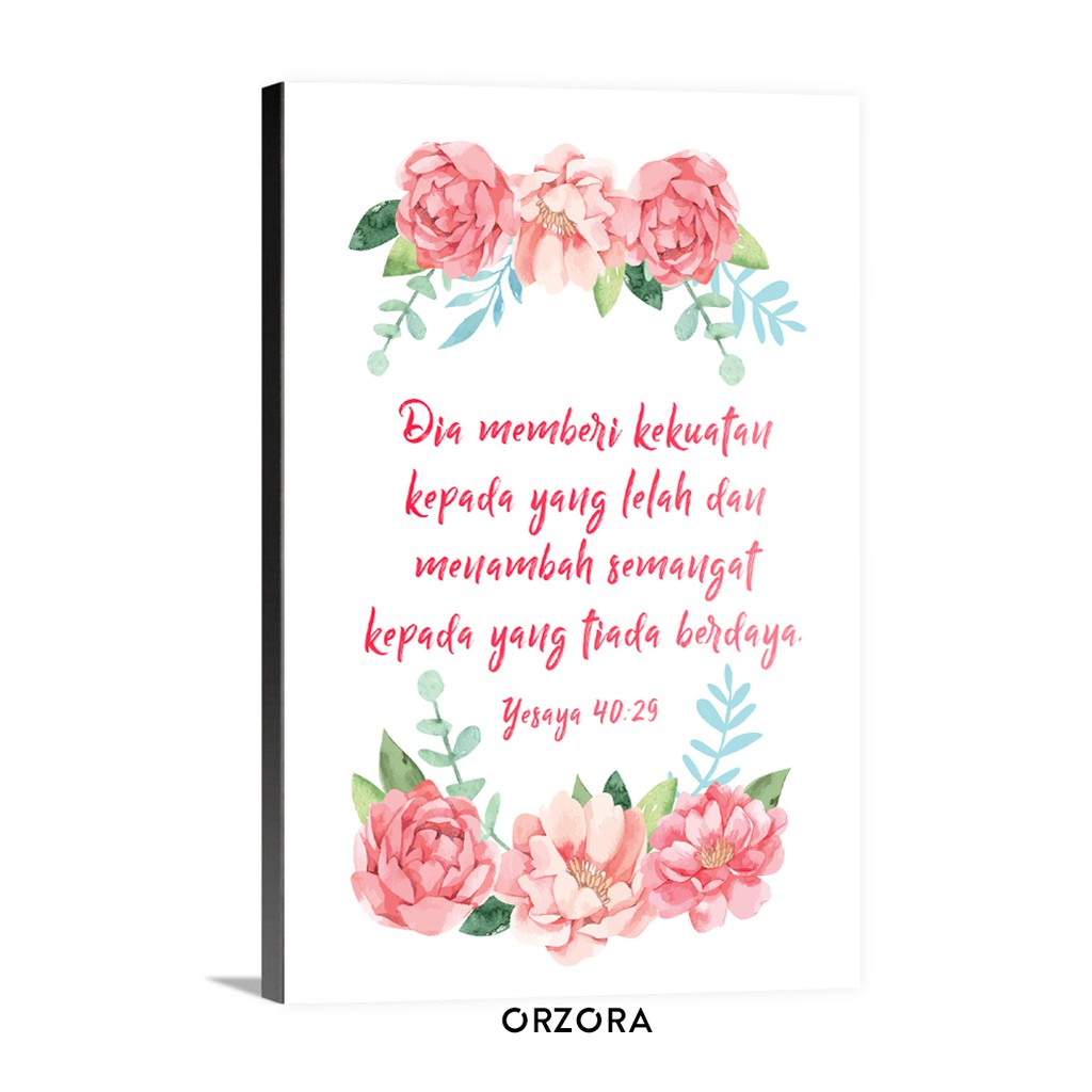 Jual Poster Rohani Kristen / Dekorasi Rumah /Poster Inspirasi(A0244 ...