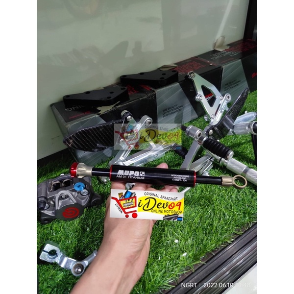 Jual Dumper Stabilizer Stang Steering Damper Mupo AM 01 Titanium ...