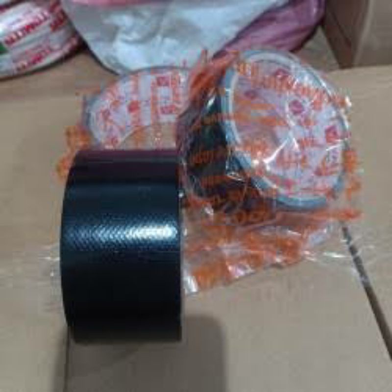 Jual Lakban Kain Hitam / Isolasi Hitam / Solasi Hitam / Cloth Tape ...