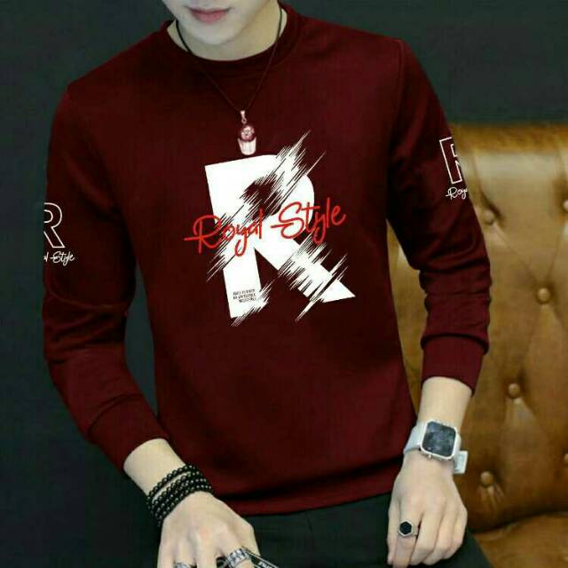 Jual Baju kaos lengan panjang - kaos pria - kaos keren pria - pakaian ...