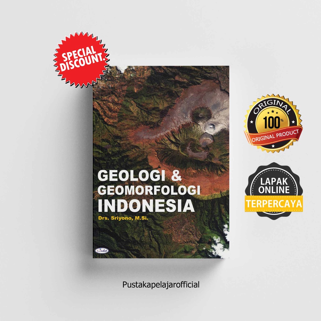 Jual BUKU ORIGINAL GEOLOGI & GEOMORFOLOGI INDONESIA / SRIYONO / OMBAK | Shopee Indonesia