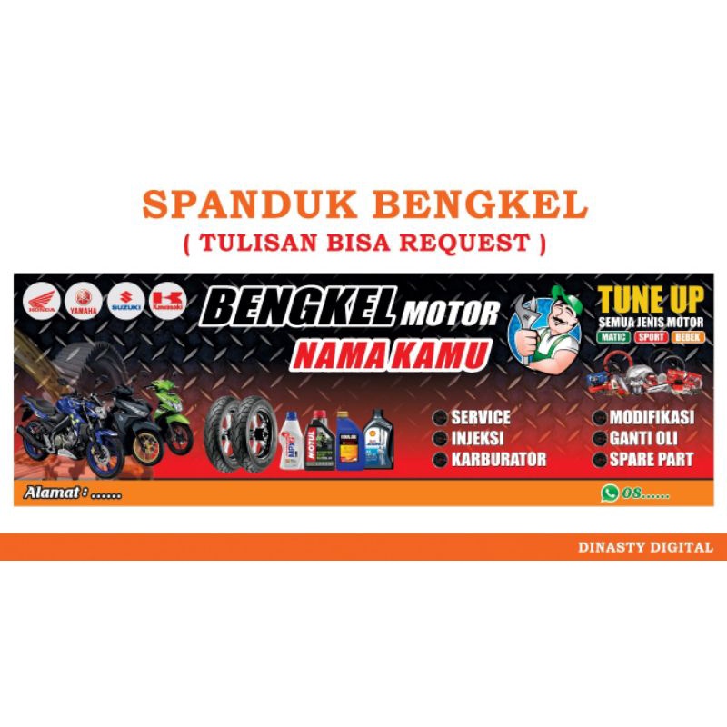 Jual Spanduk bengkel | Shopee Indonesia
