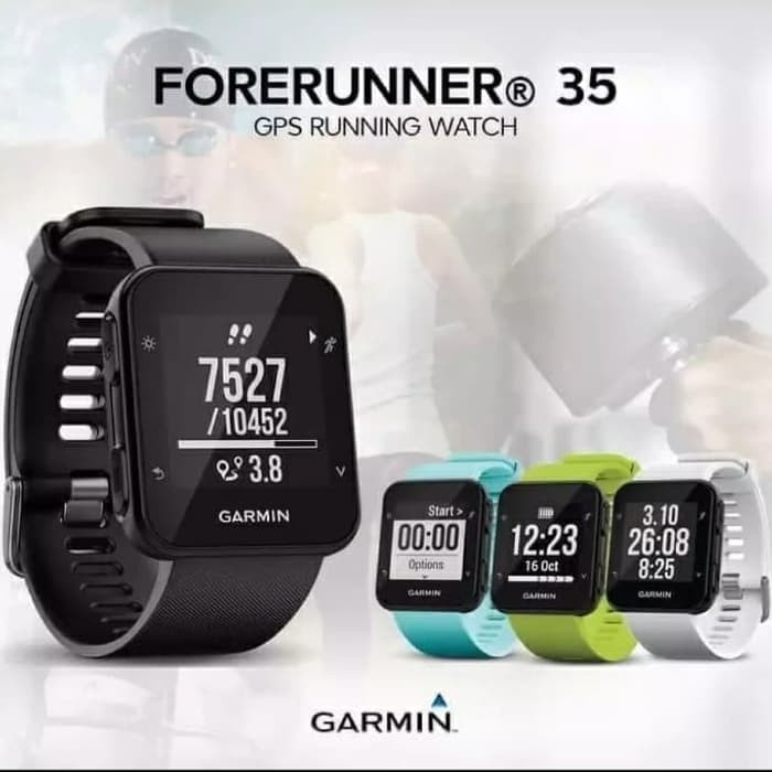 Jual Smartwatch Garmin Forerunner 35 GPS Tracker Watch Smartwatch | Shopee Indonesia