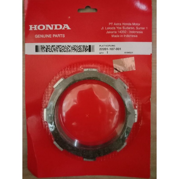 Jual KAMPAS KOPLING COPLING ASLI HONDA AHM DISK CLUTCH SUPRA X/GRAND ...