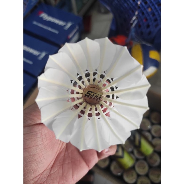 Jual SHUTTLECOCK SAHA 78 / KOK BULUTANGKIS COCK SHUTTLECOCK BAGUS MURAH ...