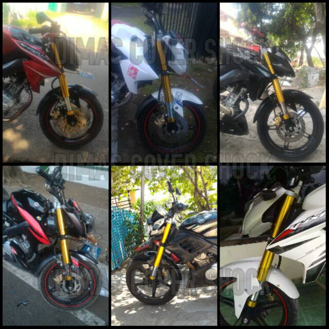 Jual Cover Shock Shok Skok Sok Depan USD Old Vixion , New Vixion ...