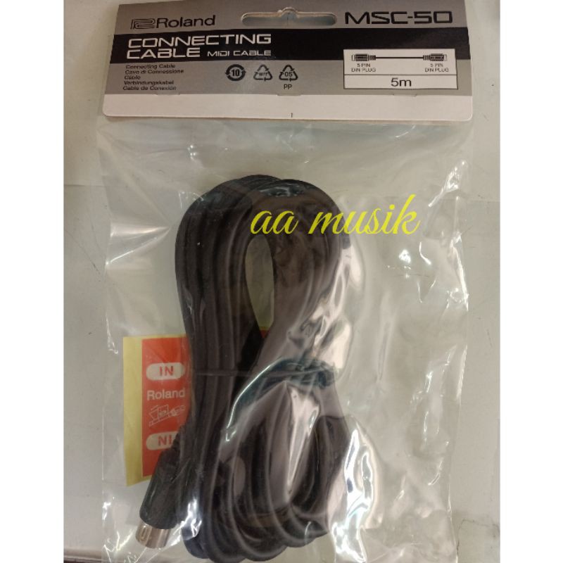 Jual KABEL MIDI ROLAND MSC-50 PANJANG 5 METER ORIGINAL | Shopee Indonesia
