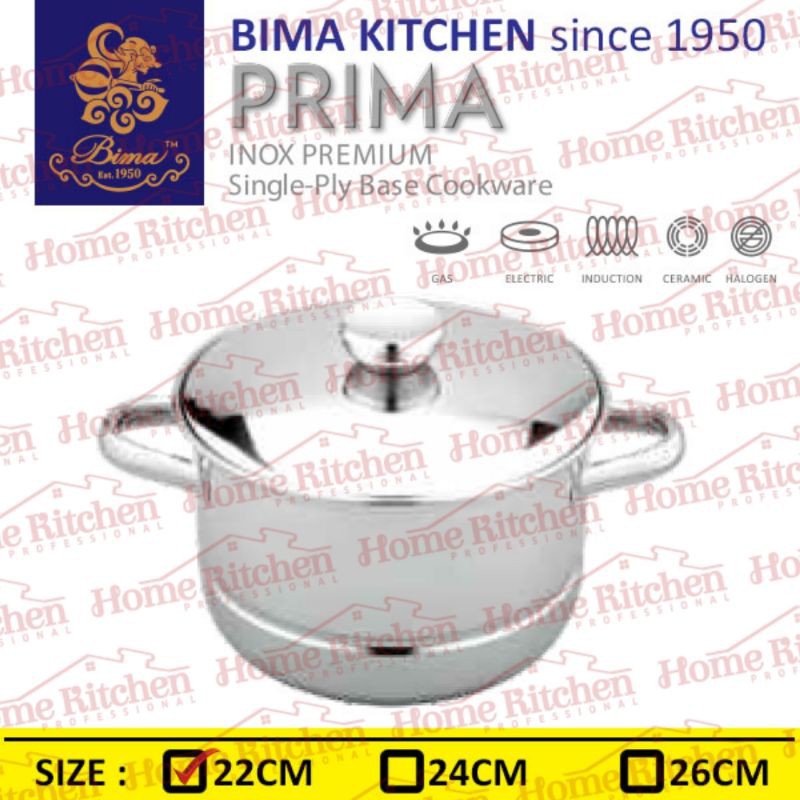Jual Panci B2007022ST B2007024ST B2007026ST Bima Prima Langseng Highpot ...