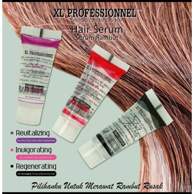 Jual (ORIGINAL) Xl Profesional Spa Hair Serum 10 Ml Kemasan Tube ...