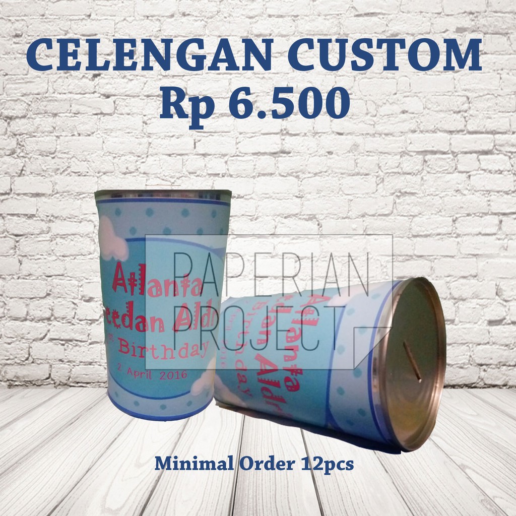 Jual Celengan Custom | Shopee Indonesia