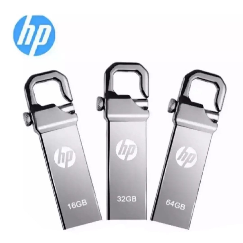 Jual Flashdisk HP 64GB 32GB 16GB 8GB 4GB 2GB v250w USB Flashdisk Besi ...
