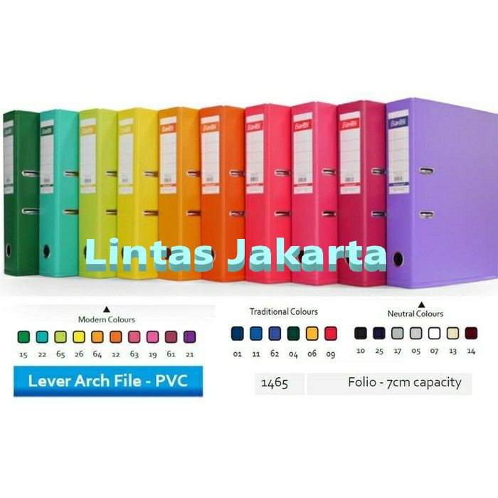 Jual Ordner / Ring Binder File / Level Arch File Plastik PVC Merk ...