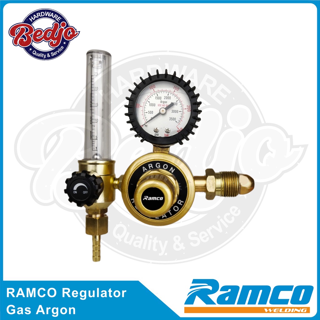 Jual Regulator Argon RAMCO - Regulator Las Argon - regulator gas Argon ...