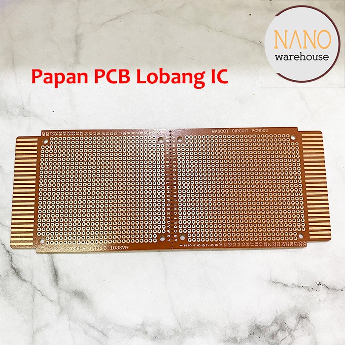 Jual Papan PCB Bolong Lobang Polos IC / PCB Board Dot Matrix Circuit ...