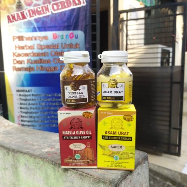 Jual Paket Asam urat super dan Nigella olive oil | Shopee Indonesia