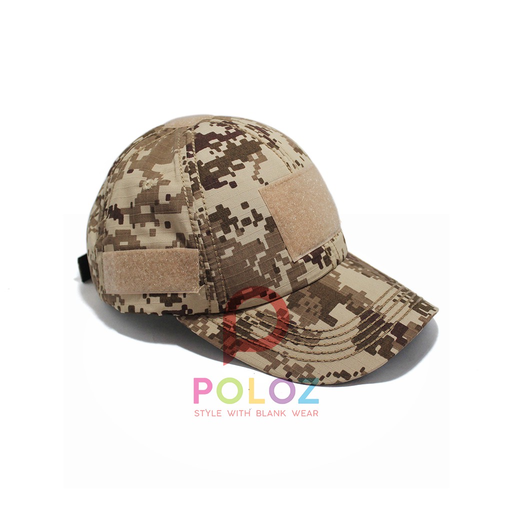 Jual TOPI TAKTIKAL TOPI TACTICAL VELCRO TOPI KOMANDO TOPI TNI TOPI ...