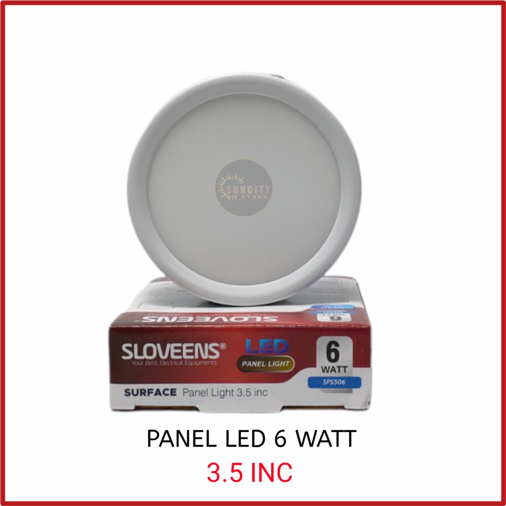 Jual Sloveens Surface LED Panel Light Bulat / LED Downlight Bulat OB 6 ...