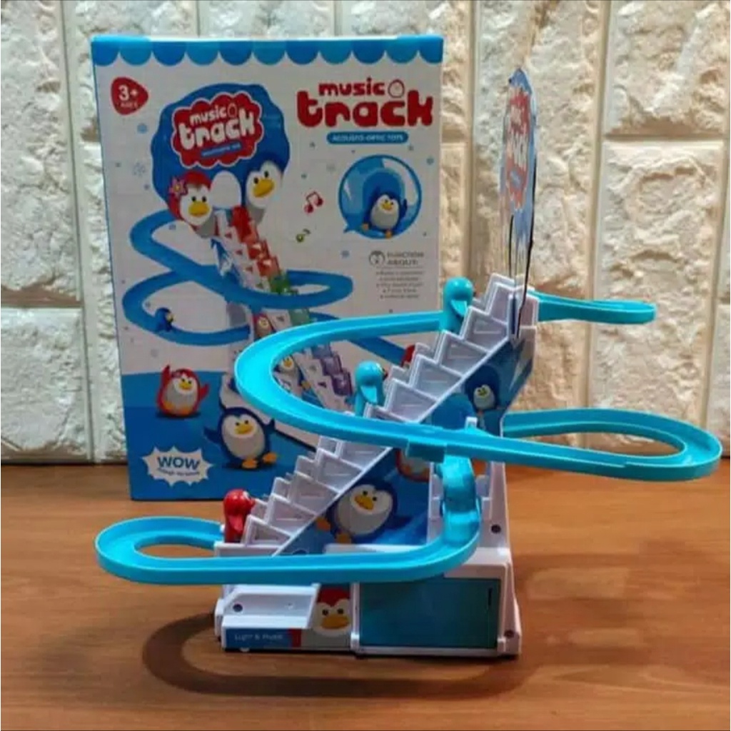 Jual COD MAINAN ANAK TRACK PINGUIN RACING / MAINAN PINGUIN MAINAN ...