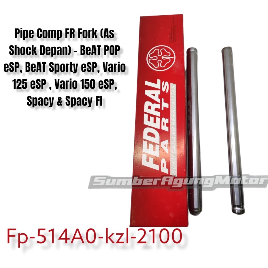 Jual Pipa Comp FR Fork As Shock SHOCKBREAKER SKOK Depan kzl HONDA BeAT POP eSP, BeAT Sporty eSP ...