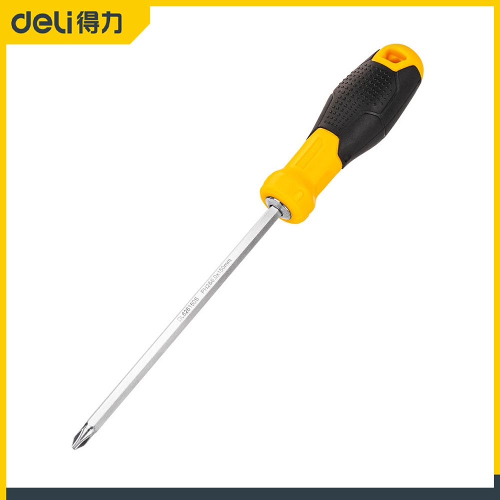 Jual Deli Interchangable Screwdriver / Obeng 2 in 1 Desain Anti-Drop ...